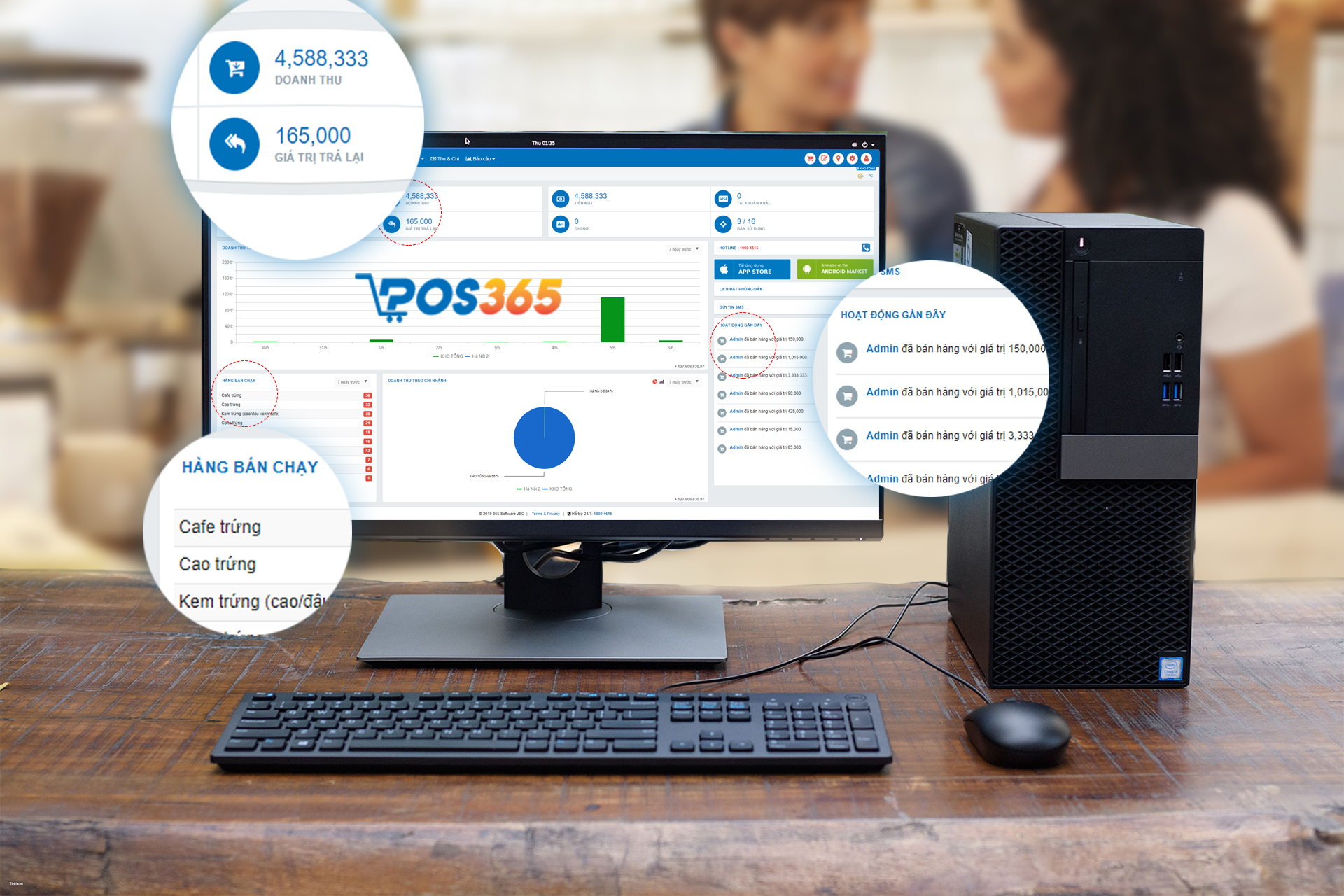 Tính năng phần mềm POS365